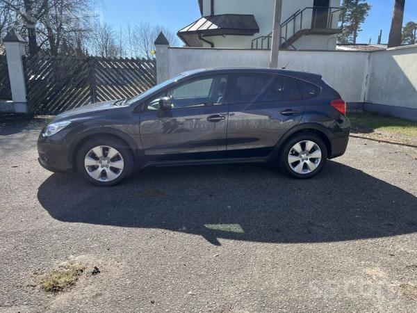 Grey Subaru XV 2014 in Ventspils, with an engine capacity of 2.00 L and mileage of 170 thousand km for 6550 €, photo 5 on AUTOMOTO.COM.LV