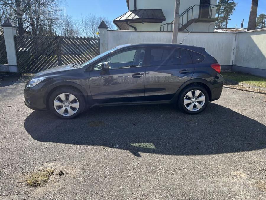 Grey Subaru XV 2014 in Ventspils, with an engine capacity of 2.00 L and mileage of 170 thousand km for 6550 €, photo 5 on AUTOMOTO.COM.LV