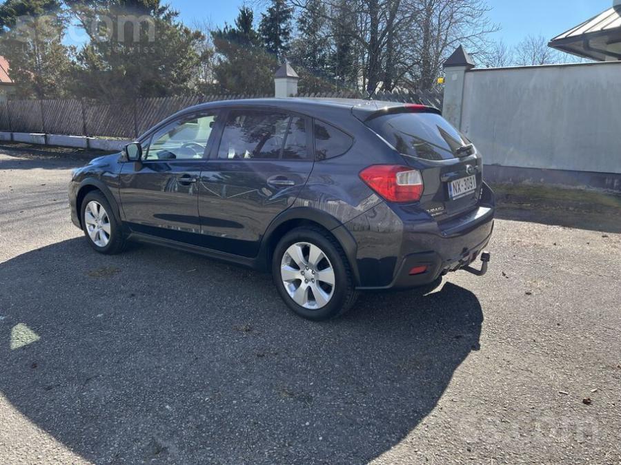 Grey Subaru XV 2014 in Ventspils, with an engine capacity of 2.00 L and mileage of 170 thousand km for 6550 €, photo 6 on AUTOMOTO.COM.LV