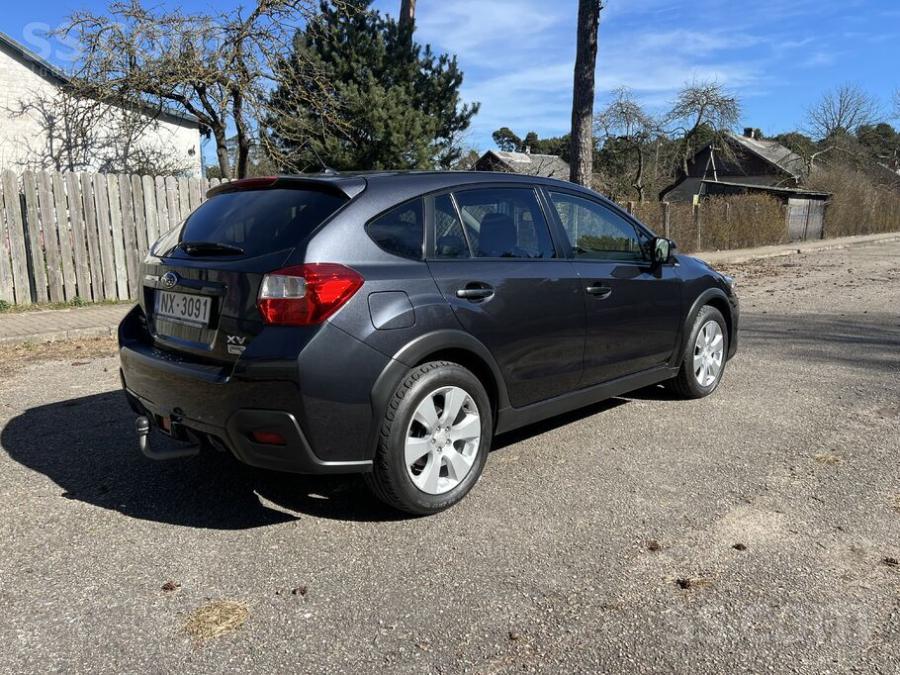 Grey Subaru XV 2014 in Ventspils, with an engine capacity of 2.00 L and mileage of 170 thousand km for 6550 €, photo 8 on AUTOMOTO.COM.LV