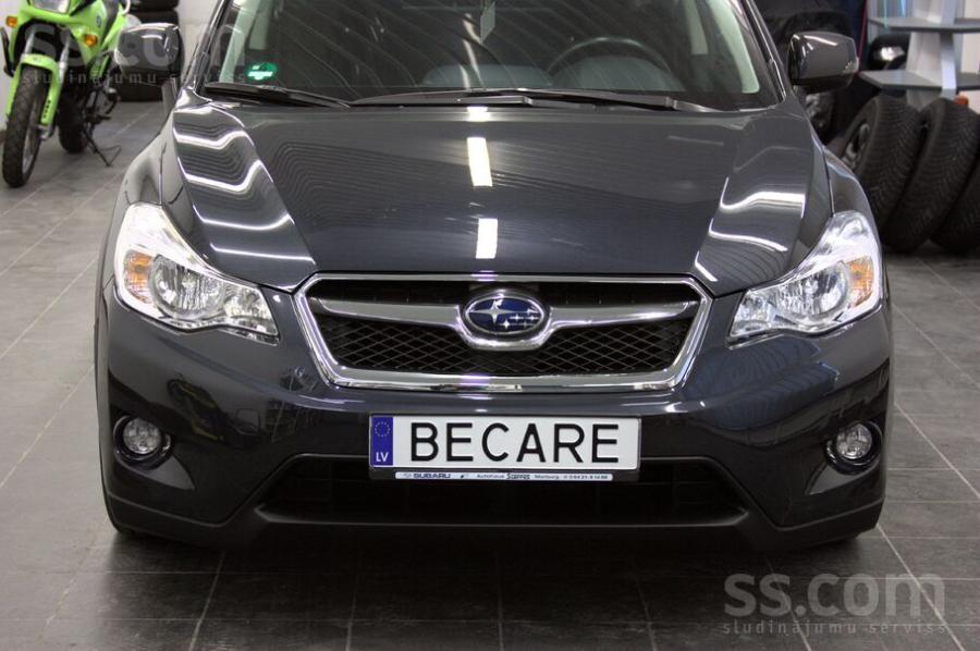 Grey Subaru XV 2014 in Ventspils, with an engine capacity of 2.00 L and mileage of 170 thousand km for 6550 €, photo 5 on AUTOMOTO.COM.LV