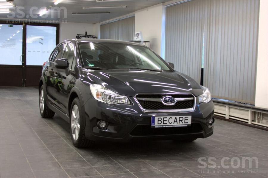 Grey Subaru XV 2014 in Ventspils, with an engine capacity of 2.00 L and mileage of 170 thousand km for 6550 €, photo 6 on AUTOMOTO.COM.LV