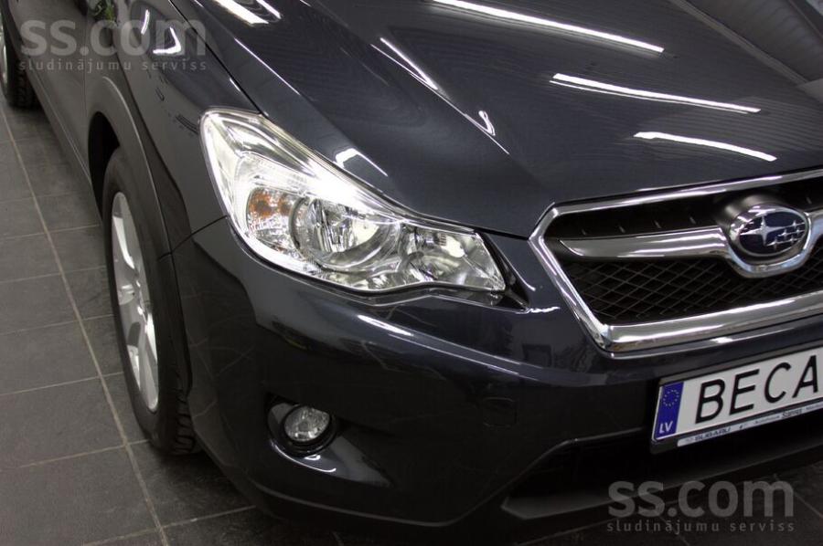 Grey Subaru XV 2014 in Ventspils, with an engine capacity of 2.00 L and mileage of 170 thousand km for 6550 €, photo 8 on AUTOMOTO.COM.LV