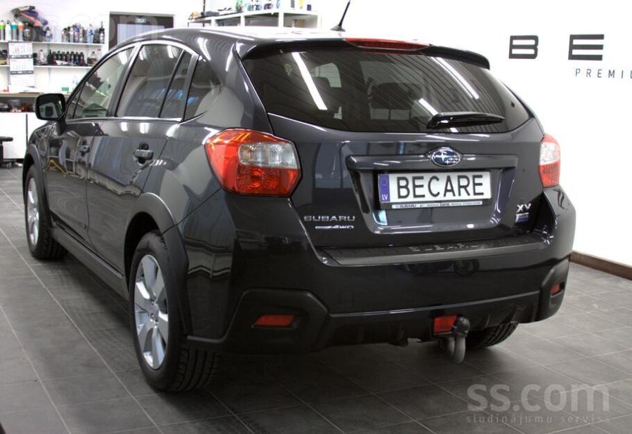 Grey Subaru XV 2014 in Ventspils, with an engine capacity of 2.00 L and mileage of 170 thousand km for 6550 €, photo 9 on AUTOMOTO.COM.LV
