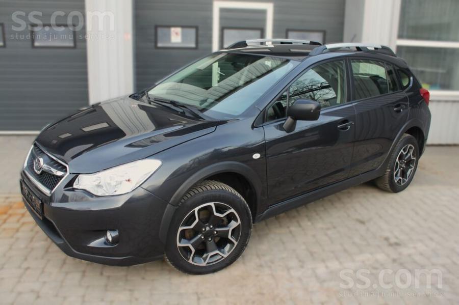 Grey Subaru XV 2014 in Riga, with an engine capacity of 2.00 L and mileage of 0 thousand km for 9750 €, photo 1 on AUTOMOTO.COM.LV