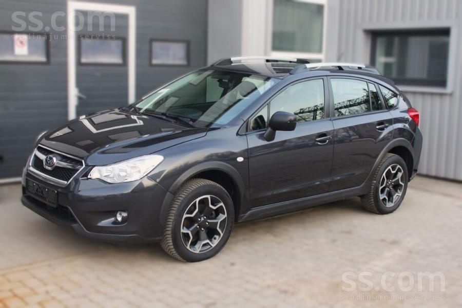 Grey Subaru XV 2014 in Riga, with an engine capacity of 2.00 L and mileage of 0 thousand km for 9750 €, photo 4 on AUTOMOTO.COM.LV