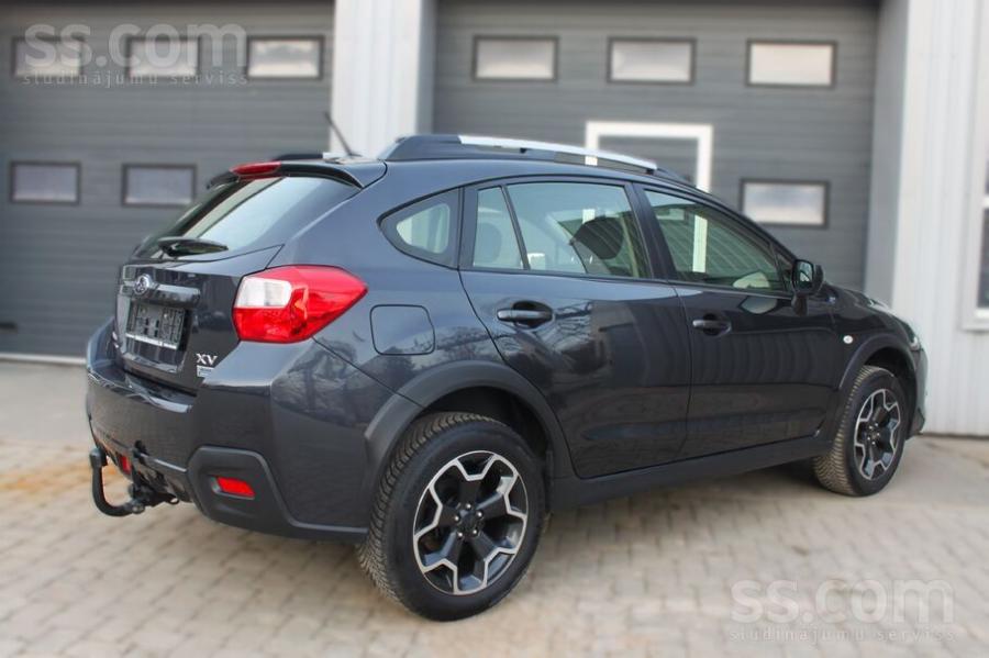Grey Subaru XV 2014 in Riga, with an engine capacity of 2.00 L and mileage of 0 thousand km for 9750 €, photo 7 on AUTOMOTO.COM.LV
