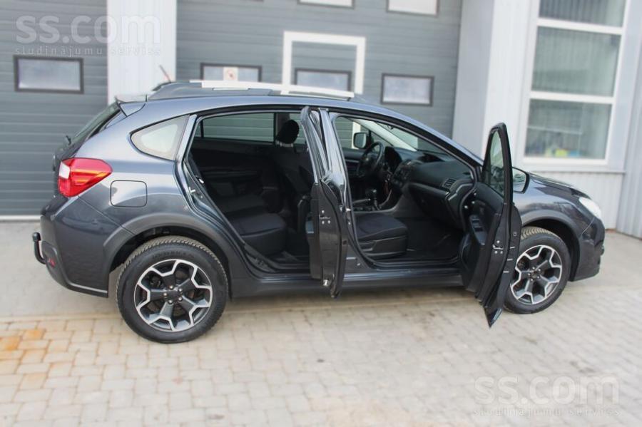 Grey Subaru XV 2014 in Riga, with an engine capacity of 2.00 L and mileage of 0 thousand km for 9750 €, photo 14 on AUTOMOTO.COM.LV
