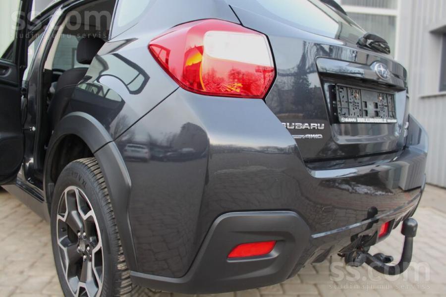Grey Subaru XV 2014 in Riga, with an engine capacity of 2.00 L and mileage of 0 thousand km for 9750 €, photo 16 on AUTOMOTO.COM.LV