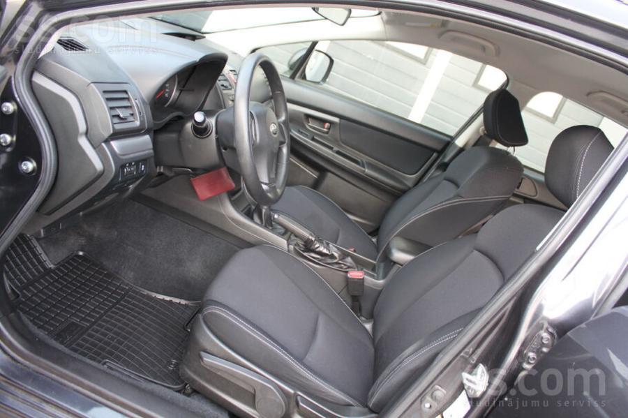 Grey Subaru XV 2014 in Riga, with an engine capacity of 2.00 L and mileage of 0 thousand km for 9750 €, photo 17 on AUTOMOTO.COM.LV