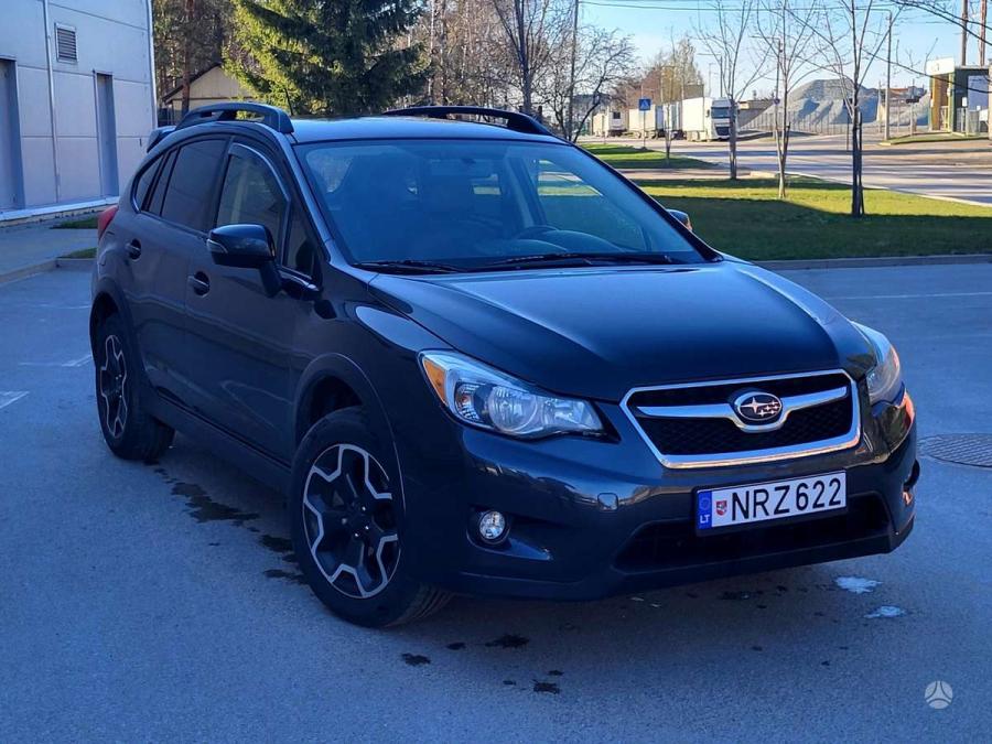 Grey Subaru XV 2015 in Vilnius, with an engine capacity of 2.00 L and mileage of 352 thousand km for 7650 €, photo 6 on AUTOMOTO.COM.LV