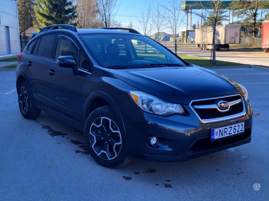 Grey Subaru XV 2015 in Vilnius, with an engine capacity of 2.00 L and mileage of 352 thousand km for 7650 €, photo 18 on AUTOMOTO.COM.LV