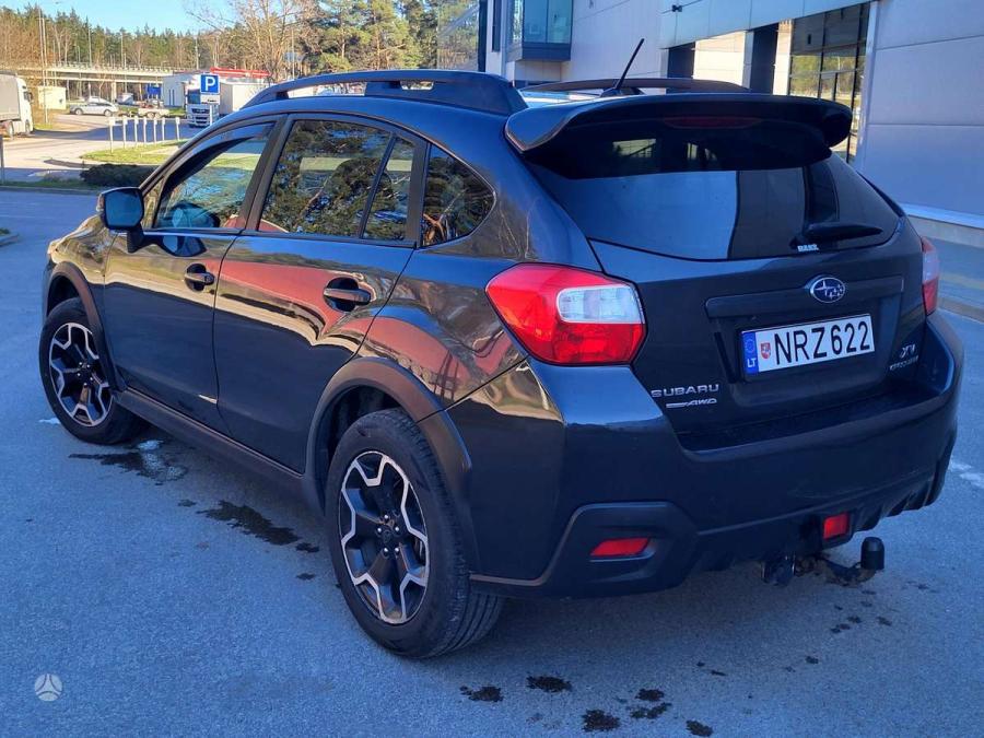 Grey Subaru XV 2015 in Vilnius, with an engine capacity of 2.00 L and mileage of 352 thousand km for 7650 €, photo 19 on AUTOMOTO.COM.LV