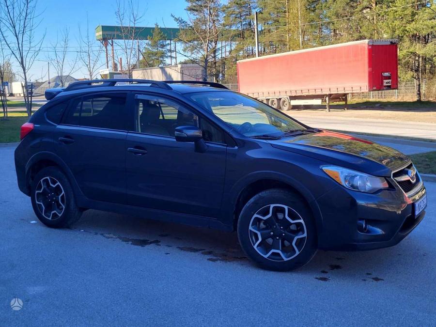 Grey Subaru XV 2015 in Vilnius, with an engine capacity of 2.00 L and mileage of 352 thousand km for 7650 €, photo 20 on AUTOMOTO.COM.LV