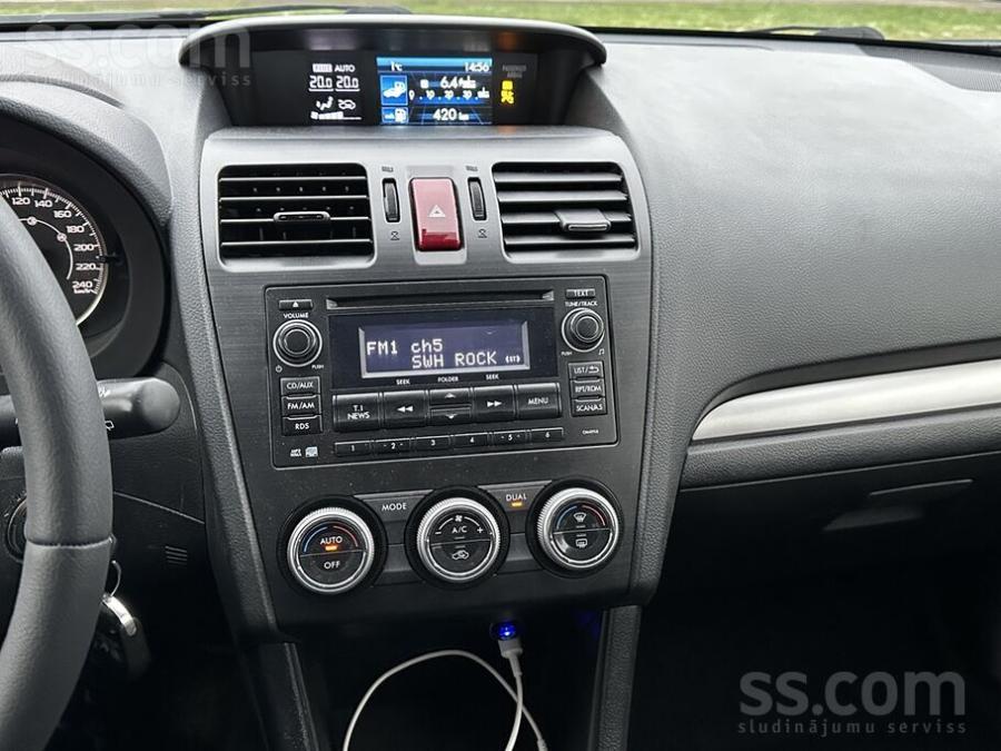 Pelēks Subaru XV 2015 Rīga, ar dzinēja tilpumu 2.00 L un nobraukumu 184 tūkst. km par 6200 €, foto 11 vietnē AUTOMOTO.COM.LV