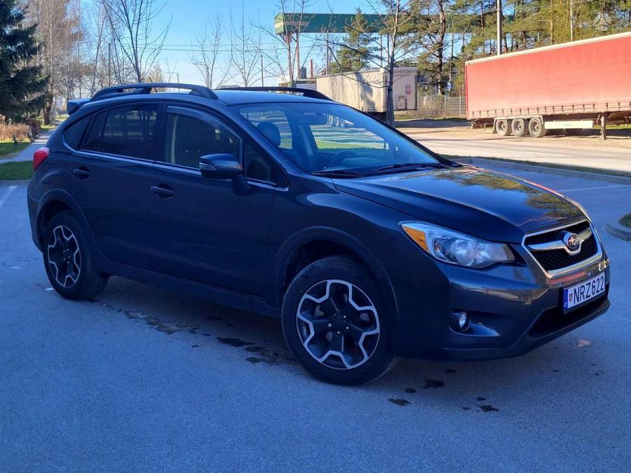 Pelēks Subaru XV 2015 Viļņa, ar dzinēja tilpumu 2.00 L un nobraukumu 352 tūkst. km par 7650 €, foto 7 vietnē AUTOMOTO.COM.LV