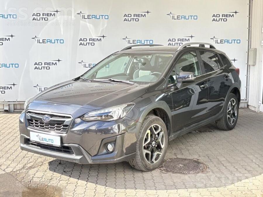Grey Subaru XV 2018 in Riga, with an engine capacity of 2.00 L and mileage of 135 thousand km for 17000 €, photo 1 on AUTOMOTO.COM.LV