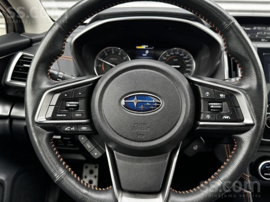 Grey Subaru XV 2019 in Riga, with an engine capacity of 1.60 L and mileage of 94 thousand km for 14900 €, photo 15 on AUTOMOTO.COM.LV