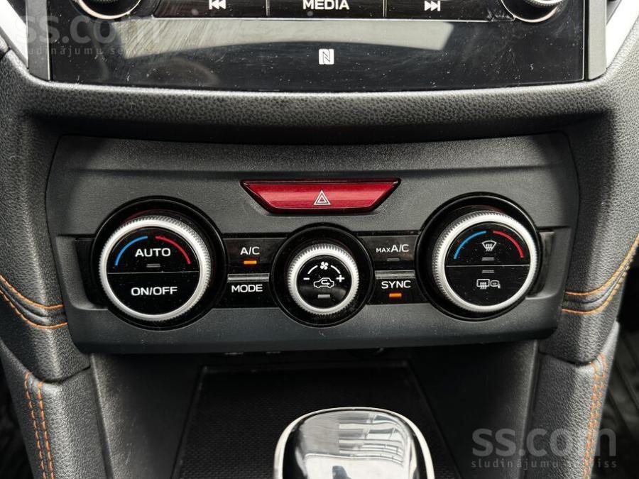 Grey Subaru XV 2019 in Riga, with an engine capacity of 1.60 L and mileage of 94 thousand km for 14900 €, photo 19 on AUTOMOTO.COM.LV