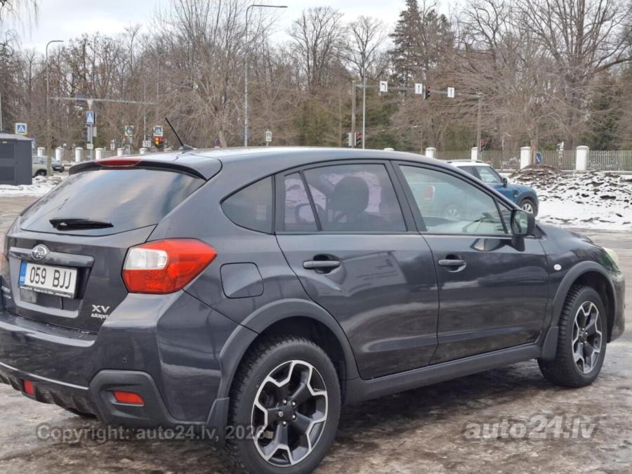 Grey Subaru XV 2013 in Parnu, with an engine capacity of 1.60 L and mileage of 101 thousand km for 5500 €, photo 1 on AUTOMOTO.COM.LV