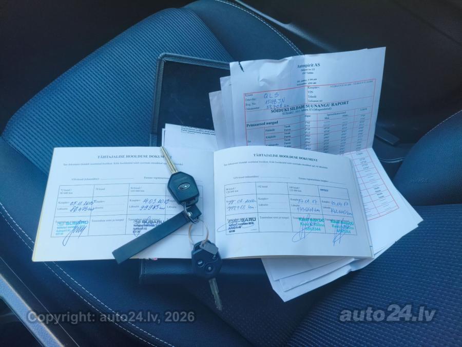 Pelēks Subaru XV 2013 Tallina, ar dzinēja tilpumu 2.00 L un nobraukumu 327 tūkst. km par 3500 €, foto 18 vietnē AUTOMOTO.COM.LV