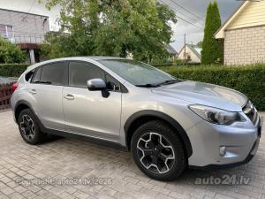 Pelēks Subaru XV 2013 Jegeva, ar dzinēja tilpumu 1.60 L un nobraukumu 140 tūkst. km par 7000 €, foto  vietnē AUTOMOTO.COM.LV