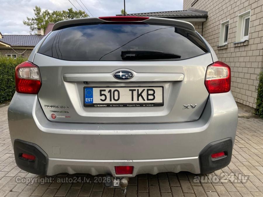 Grey Subaru XV 2013 in Jogeva, with an engine capacity of 1.60 L and mileage of 140 thousand km for 7000 €, photo 6 on AUTOMOTO.COM.LV