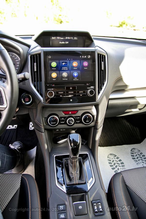Grey Subaru XV 2022 in Tallinn, with an engine capacity of 1.60 L and mileage of 76 thousand km for 20490 €, photo 5 on AUTOMOTO.COM.LV