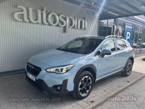 Grey Subaru XV 2023 in Tallinn, with an engine capacity of 1.60 L and mileage of 34 thousand km for 23490 €, photo  on AUTOMOTO.COM.LV