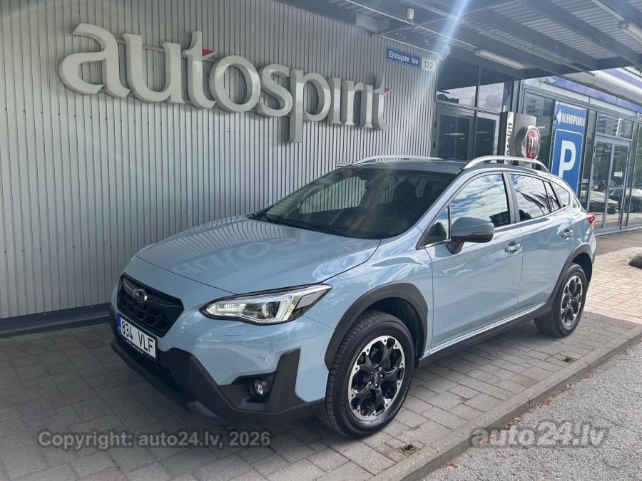 Grey Subaru XV 2023 in Tallinn, with an engine capacity of 1.60 L and mileage of 34 thousand km for 23490 €, photo 1 on AUTOMOTO.COM.LV