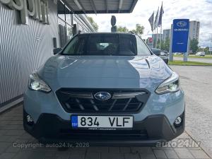 Grey Subaru XV 2023 in Tallinn, with an engine capacity of 1.60 L and mileage of 34 thousand km for 23490 €, photo 5 on AUTOMOTO.COM.LV