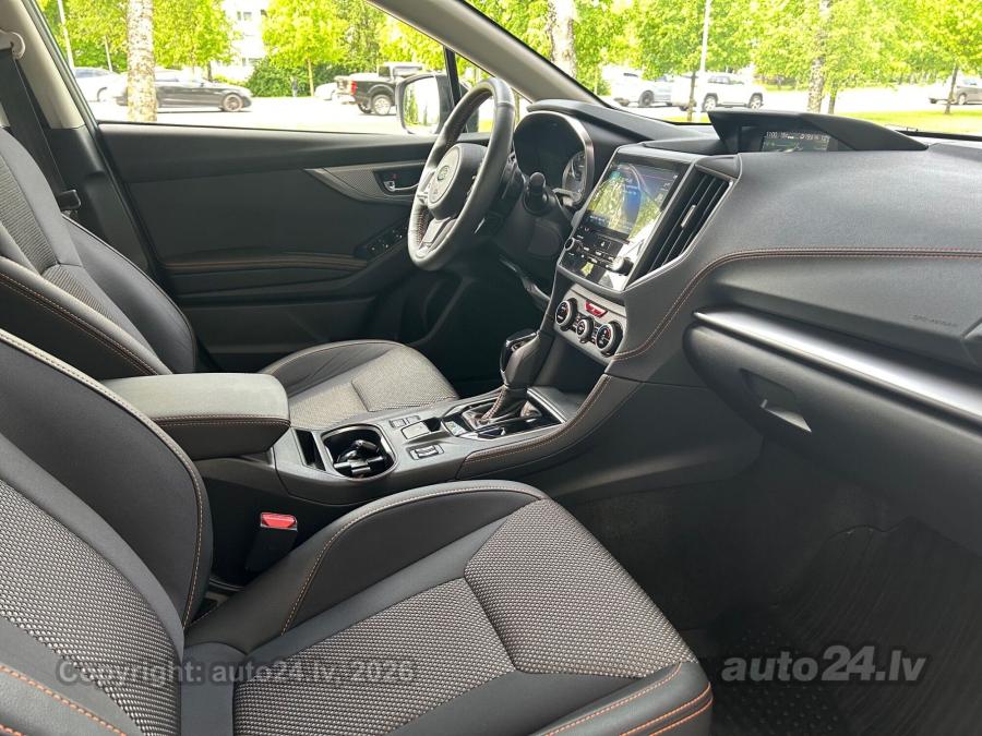 Grey Subaru XV 2023 in Tallinn, with an engine capacity of 1.60 L and mileage of 34 thousand km for 23490 €, photo 7 on AUTOMOTO.COM.LV