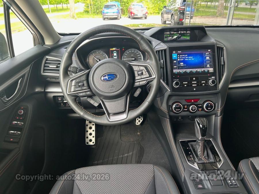 Grey Subaru XV 2023 in Tallinn, with an engine capacity of 1.60 L and mileage of 34 thousand km for 23490 €, photo 8 on AUTOMOTO.COM.LV