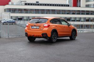 Orange Subaru XV 2012 in Riga, with an engine capacity of 2.00 L and mileage of 213 thousand km for 5980 €, photo 5 on AUTOMOTO.COM.LV