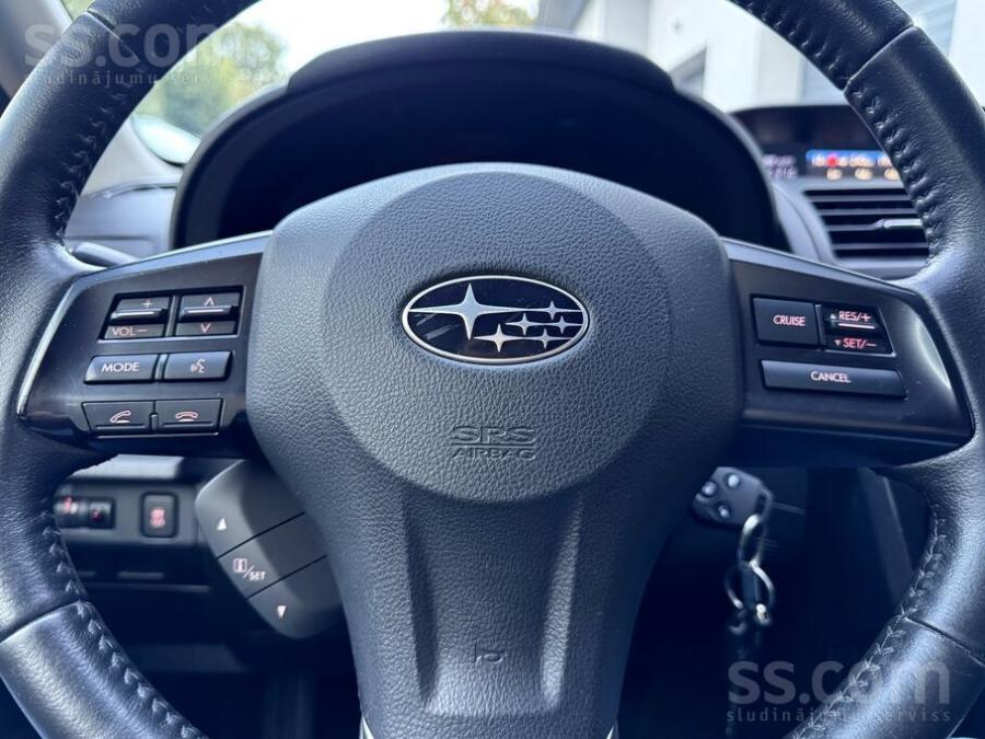 Orange Subaru XV 2013 in Riga, with an engine capacity of 1.60 L and mileage of 157 thousand km for 7700 €, photo 18 on AUTOMOTO.COM.LV