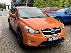 Orange Subaru XV 2013 in Riga, with an engine capacity of 2.00 L and mileage of 167 thousand km for 7700 €, photo 3 on AUTOMOTO.COM.LV