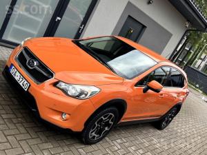 Orange Subaru XV 2013 in Riga, with an engine capacity of 2.00 L and mileage of 167 thousand km for 7700 €, photo 8 on AUTOMOTO.COM.LV