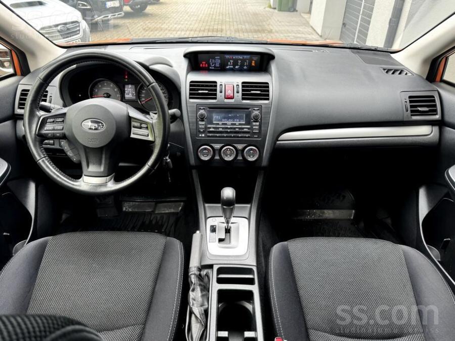 Orange Subaru XV 2013 in Riga, with an engine capacity of 2.00 L and mileage of 167 thousand km for 7700 €, photo 13 on AUTOMOTO.COM.LV