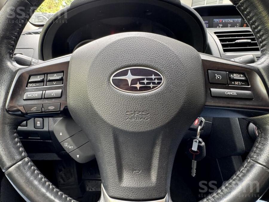 Orange Subaru XV 2013 in Riga, with an engine capacity of 2.00 L and mileage of 167 thousand km for 7700 €, photo 22 on AUTOMOTO.COM.LV