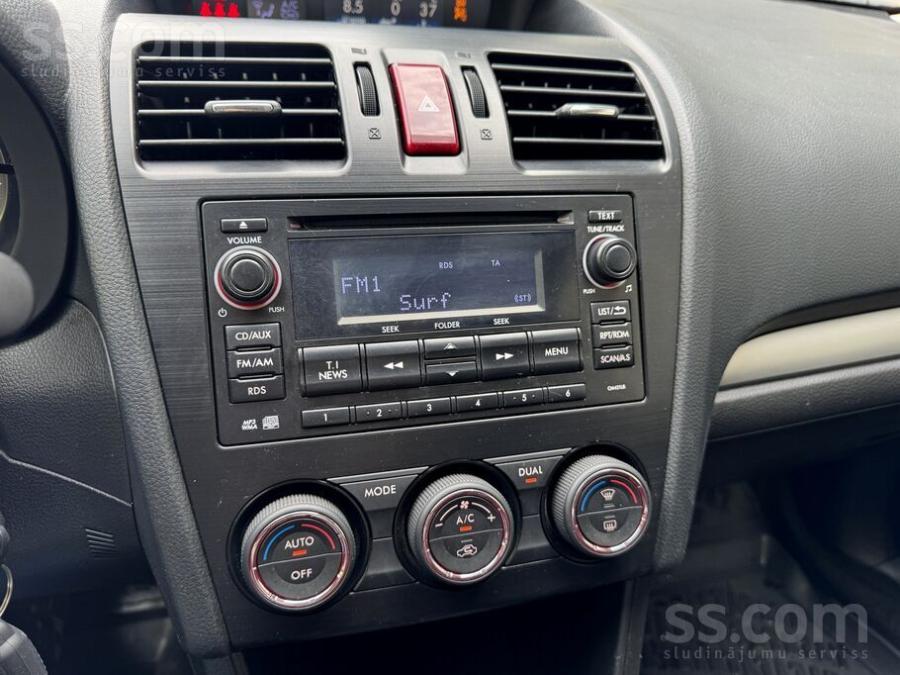 Orange Subaru XV 2013 in Riga, with an engine capacity of 2.00 L and mileage of 167 thousand km for 7700 €, photo 23 on AUTOMOTO.COM.LV