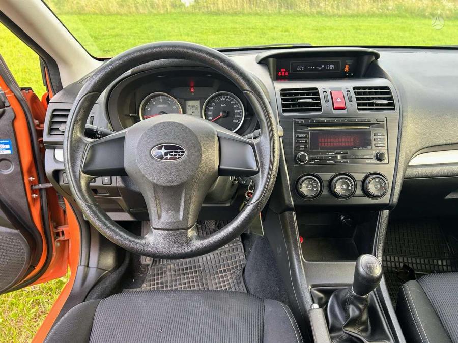 Oranžs Subaru XV 2013 Viļņa, ar dzinēja tilpumu 1.60 L un nobraukumu 225 tūkst. km par 6700 €, foto 9 vietnē AUTOMOTO.COM.LV