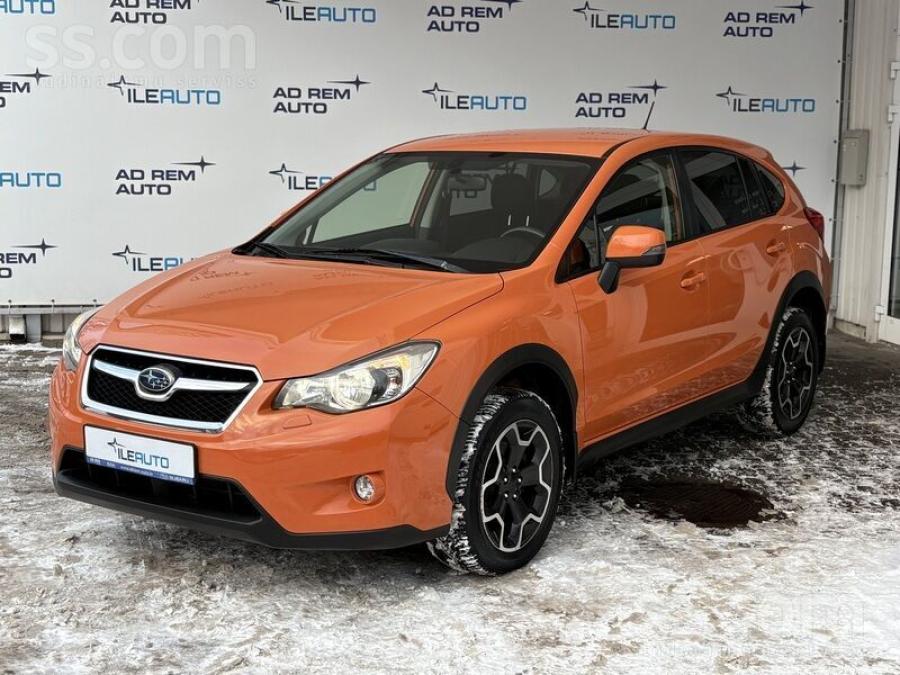 Orange Subaru XV 2012 in Riga, with an engine capacity of 2.00 L and mileage of 163 thousand km for 6500 €, photo 1 on AUTOMOTO.COM.LV