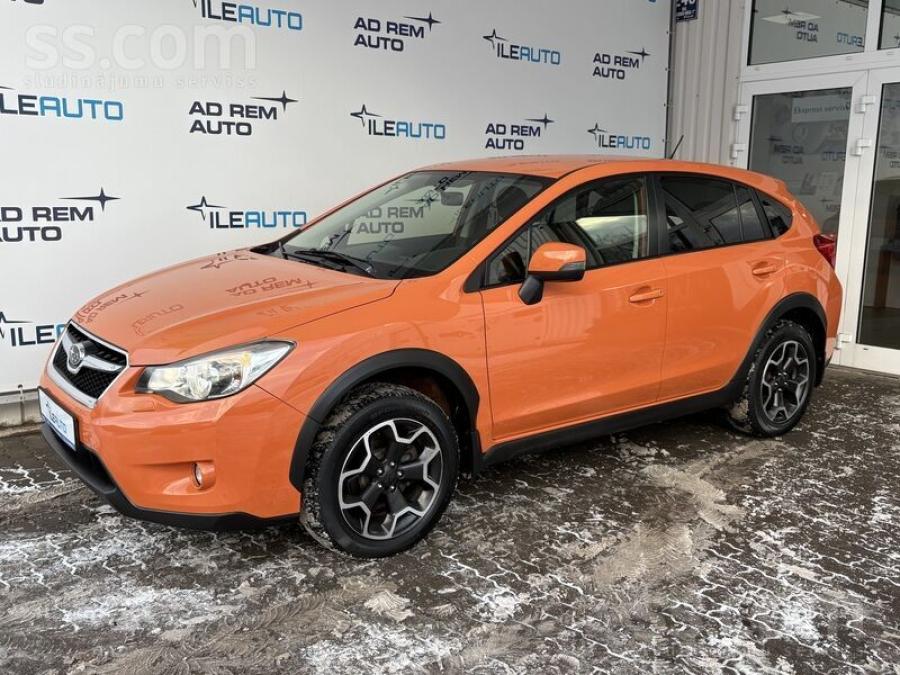 Orange Subaru XV 2012 in Riga, with an engine capacity of 2.00 L and mileage of 163 thousand km for 6500 €, photo 2 on AUTOMOTO.COM.LV