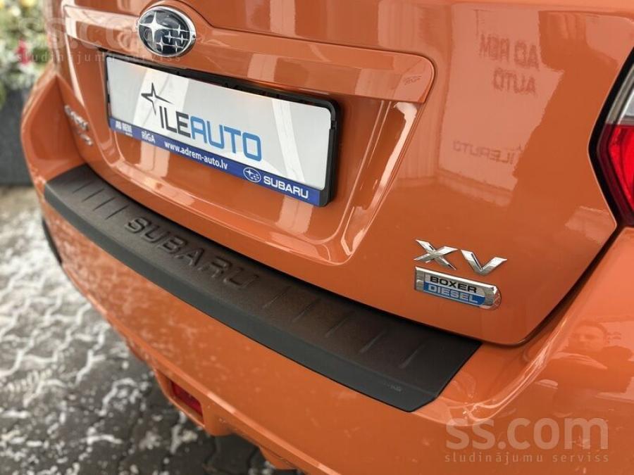Orange Subaru XV 2012 in Riga, with an engine capacity of 2.00 L and mileage of 163 thousand km for 6500 €, photo 7 on AUTOMOTO.COM.LV