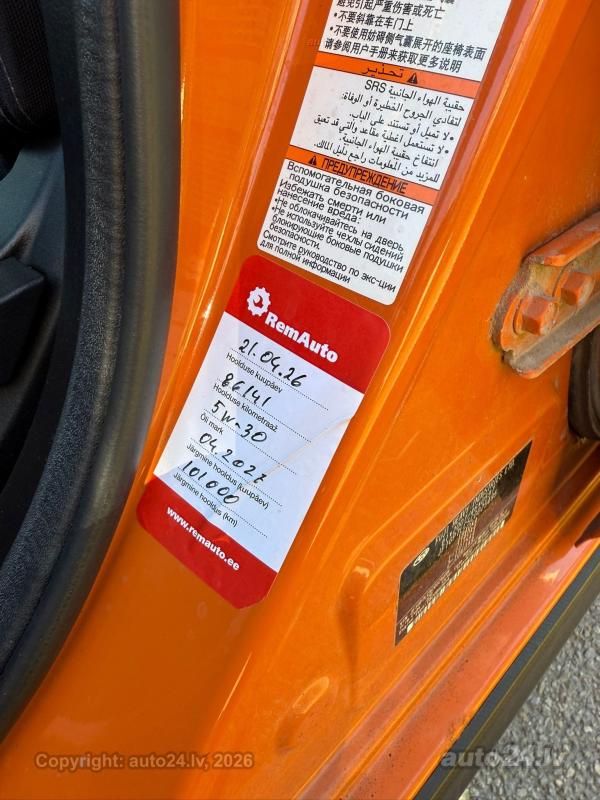 Orange Subaru XV 2012 in Tallinn, with an engine capacity of 2.00 L and mileage of 87 thousand km for 8990 €, photo 5 on AUTOMOTO.COM.LV