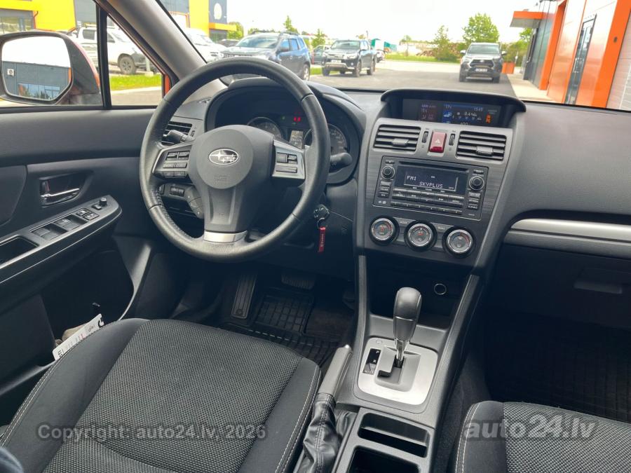 Oranžs Subaru XV 2012 Kuresāre, ar dzinēja tilpumu 2.00 L un nobraukumu 87 tūkst. km par 9990 €, foto 13 vietnē AUTOMOTO.COM.LV