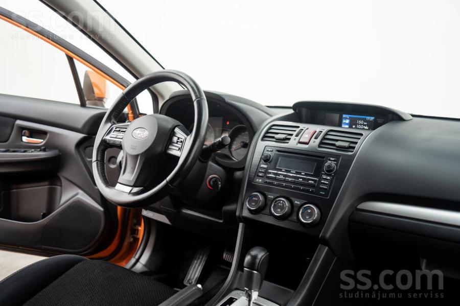 Oranžs Subaru XV 2012 Rīga, ar dzinēja tilpumu 1.60 L un nobraukumu 240 tūkst. km par 6999 €, foto 12 vietnē AUTOMOTO.COM.LV