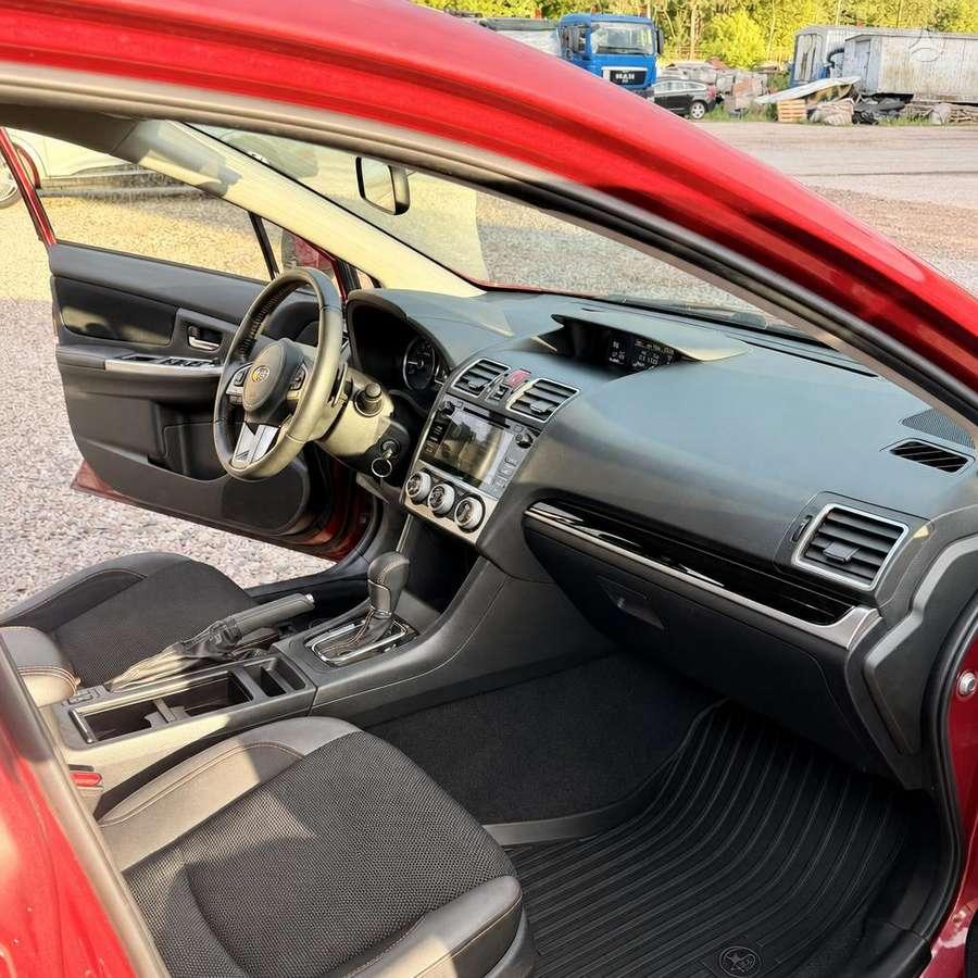 Red Subaru XV 2017 in Vilnius, with an engine capacity of 2.00 L and mileage of 85 thousand km for 15900 €, photo 17 on AUTOMOTO.COM.LV