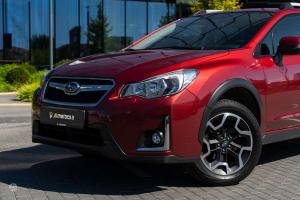 Red Subaru XV 2017 in Vilnius, with an engine capacity of 2.00 L and mileage of 115 thousand km for 12950 €, photo 3 on AUTOMOTO.COM.LV