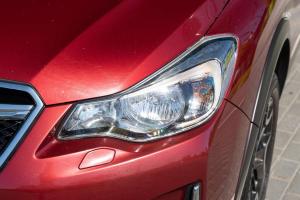 Red Subaru XV 2017 in Vilnius, with an engine capacity of 2.00 L and mileage of 115 thousand km for 12950 €, photo 8 on AUTOMOTO.COM.LV